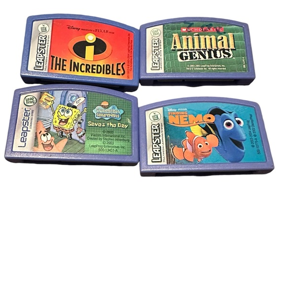 Leapfrog Leapster | Games | Leap Frog Leapster Nemo Incredibles ...